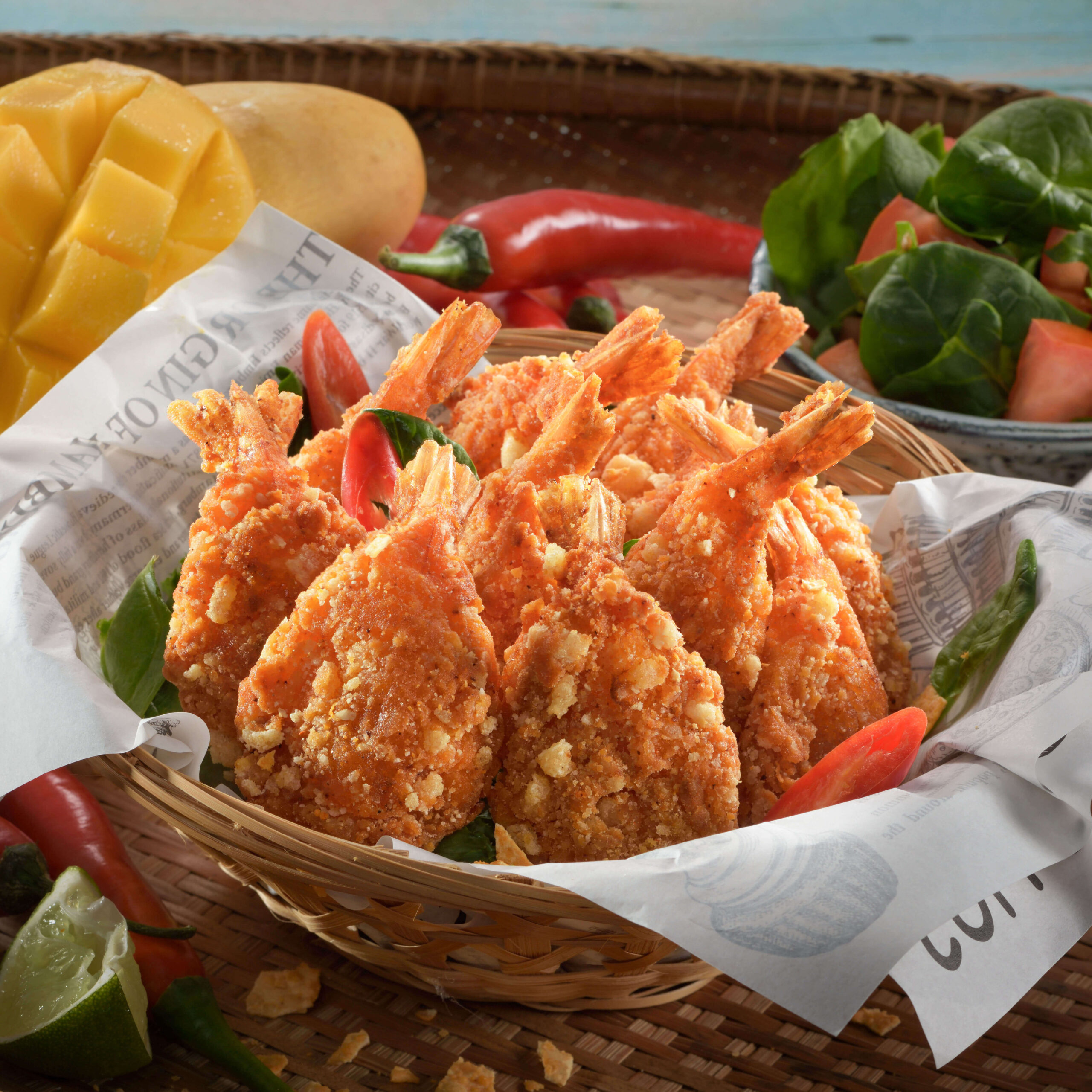 Chilli Mango Prawns | Pacific West