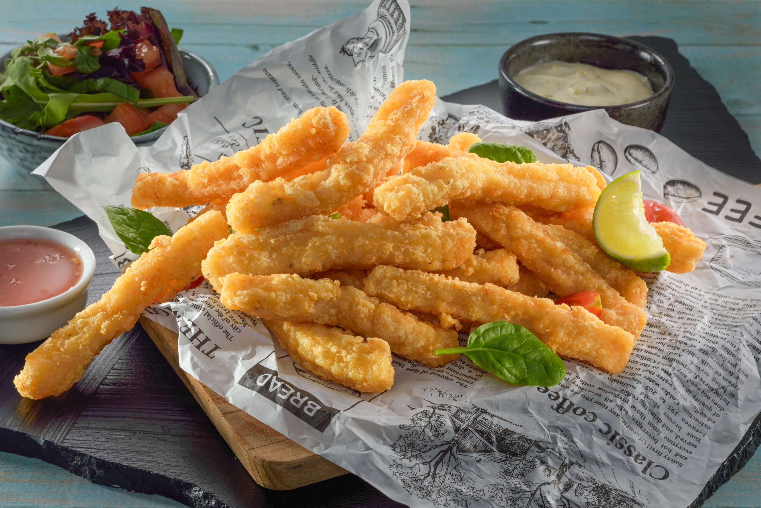 Lightly Dusted Calamari Dippers | Pacific West